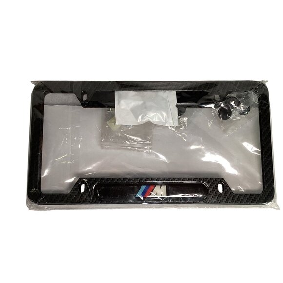 BMW | Other | Bmw 2 Pack License Plate Frames Package Combo Kits Brand ...